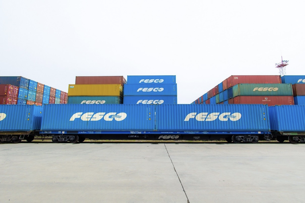 FESCO dispatched the first container train from the port of Vladivostok ...